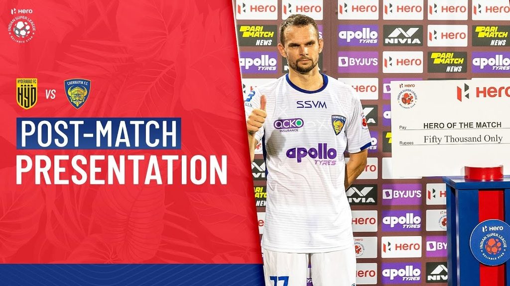 Post-match Presentation - Hyderabad FC 0-1 Chennaiyin FC - Match 5 | Hero ISL 2021-22