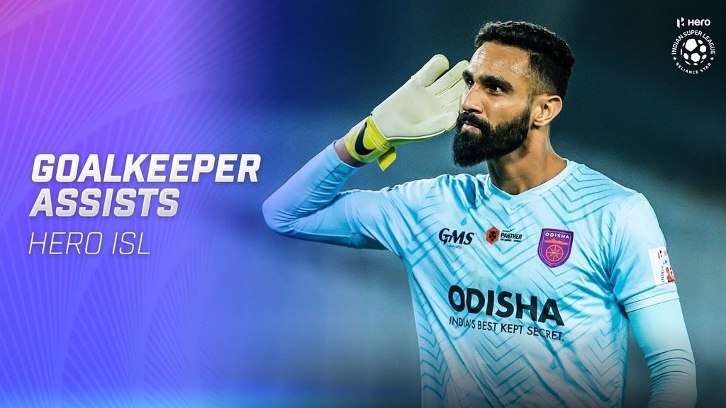 Goalkeeper Assists in ISL