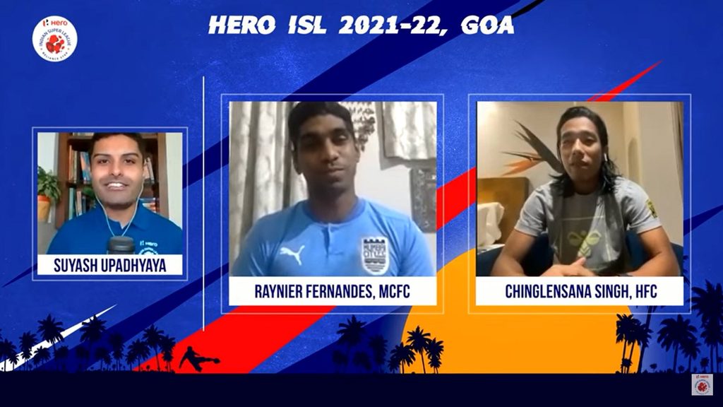 Hero ISL 2021-22 Fixtures | Interaction with Raynier Fernandes ...