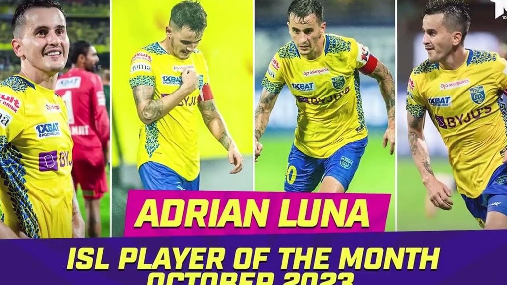 Adrian Luna | October 2023's Player of the Month | ISL 2023-24