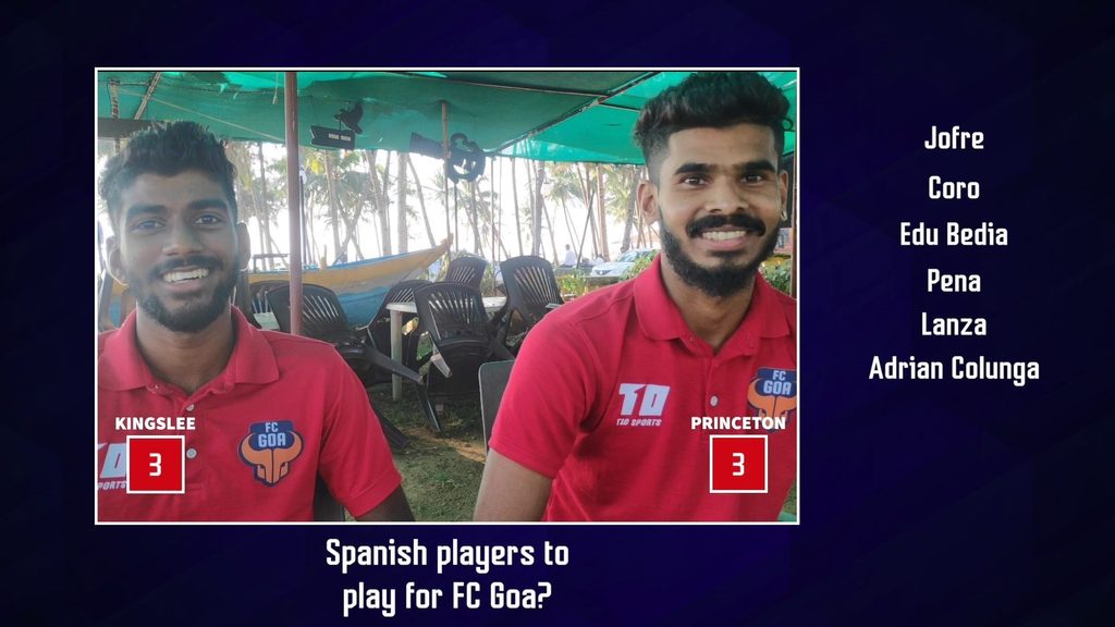 Rapid fire with Goa's Kingslee and Rebello