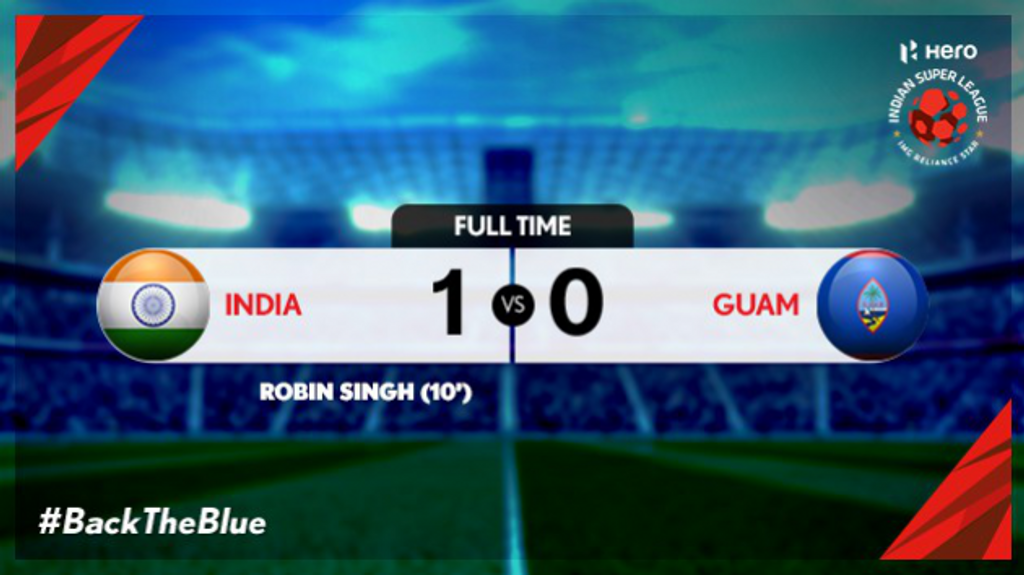 India outplay Guam, register first win of WC Qualifying campaign