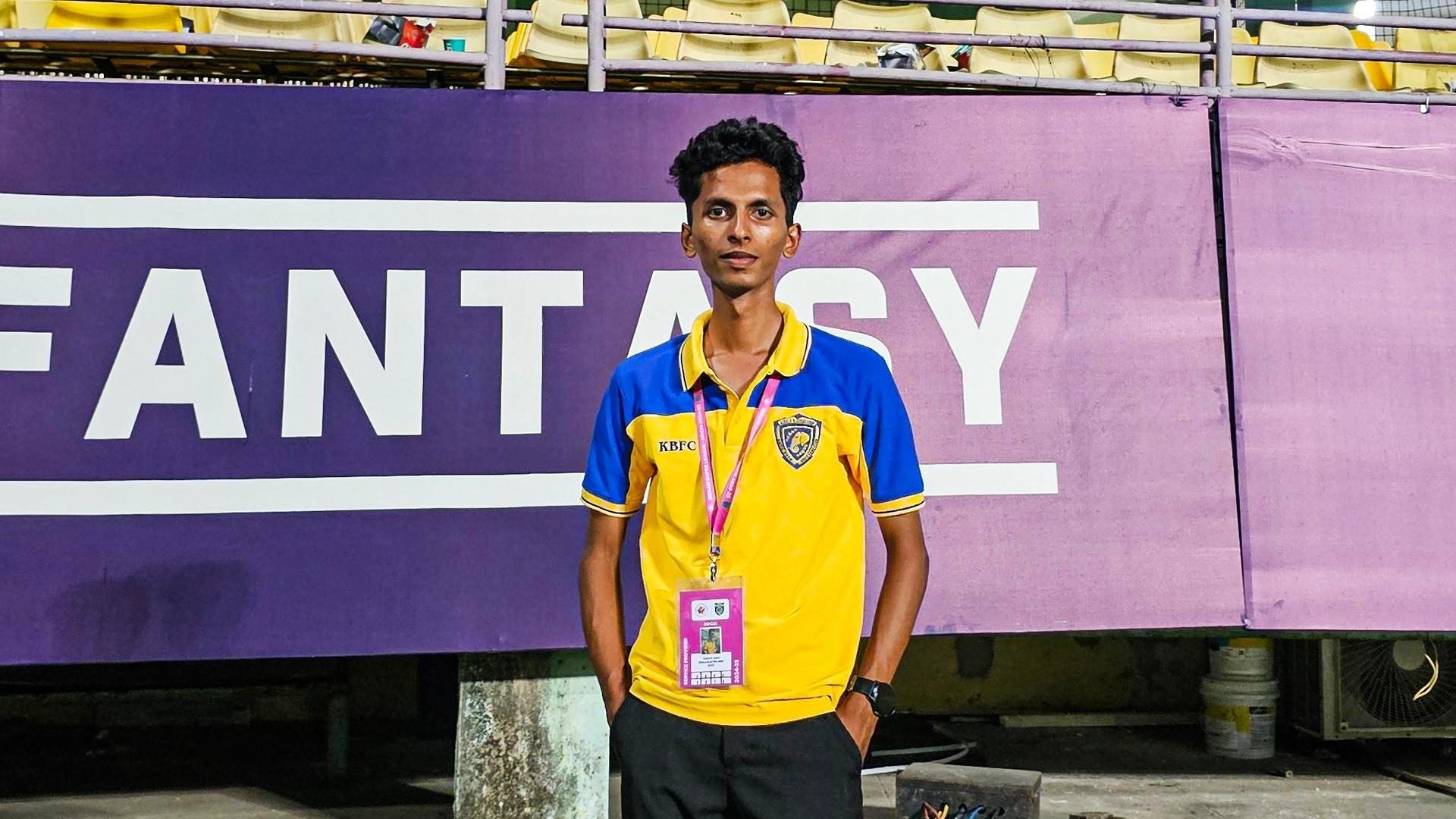 Where yellow runs deep: Sobhith embodies the spirit of Kerala Blasters Army