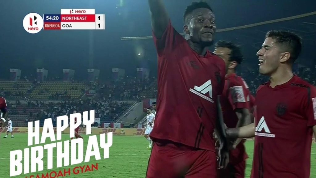 Happy Birthday Asamoah Gyan | Hero ISL