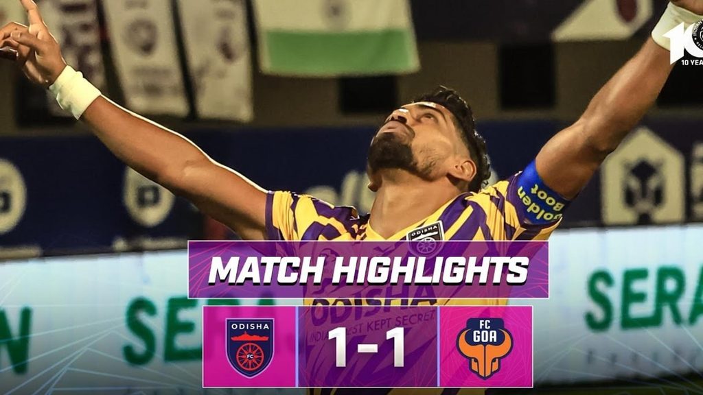 Match Highlights | Odisha FC 1-1 FC Goa | MW 14 | ISL 2023-24