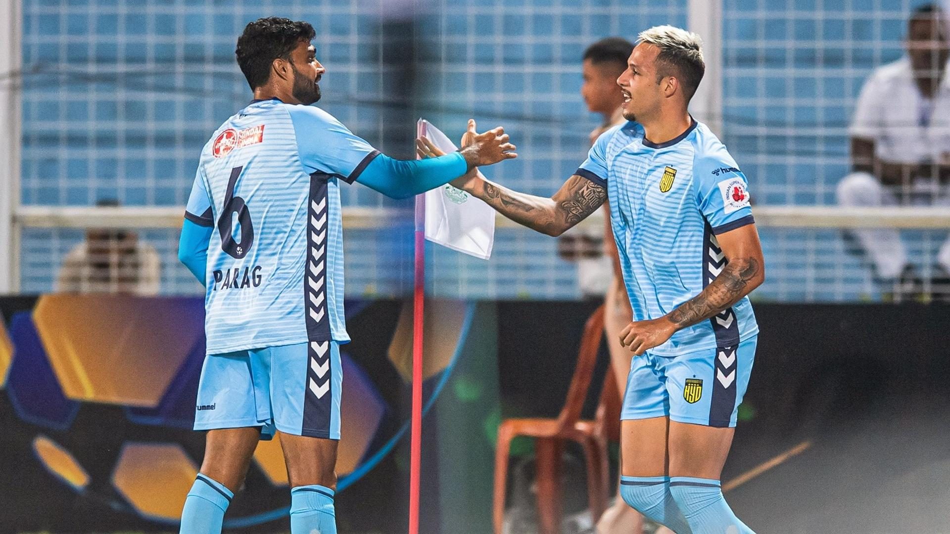 Report: Allan Paulista’s double seals Hyderabad FC's first win of the ...