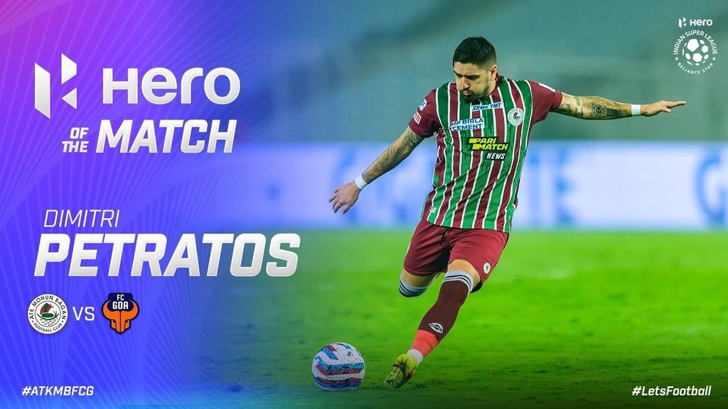 Hero of the Match - Dimitri Petratos | ATK Mohun Bagan 2-1 FC Goa | MW 13, Hero ISL 2022-23