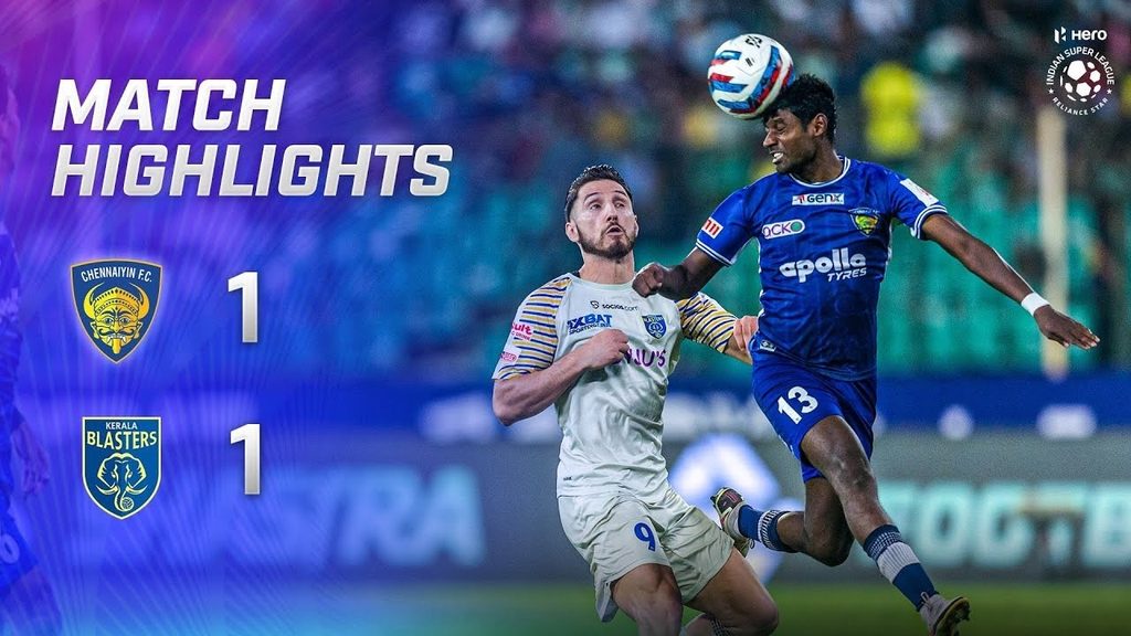 Highlights - Chennaiyin FC 1-1 Kerala Blasters FC | MW 11, Hero ISL 2022-23
