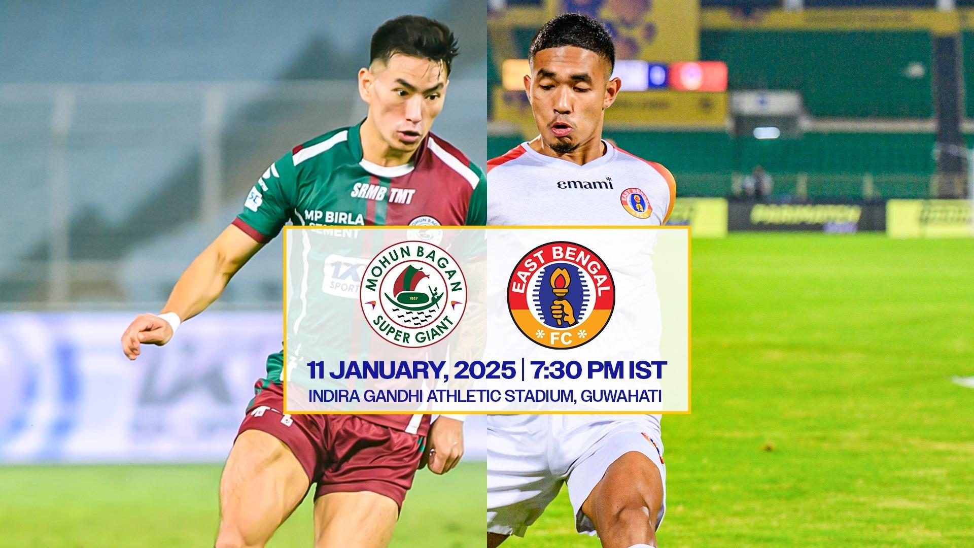 Preview: High-Flying Mohun Bagan SG host arch-rivals East Bengal FC in ...
