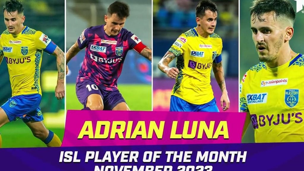 Adrian Luna | November 2023's Player of the Month | ISL 2023-24